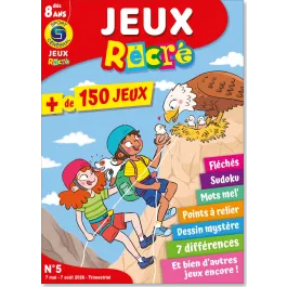 Abonnement JEUX RECRE +8 pas cher | A2Presse I A2Presse