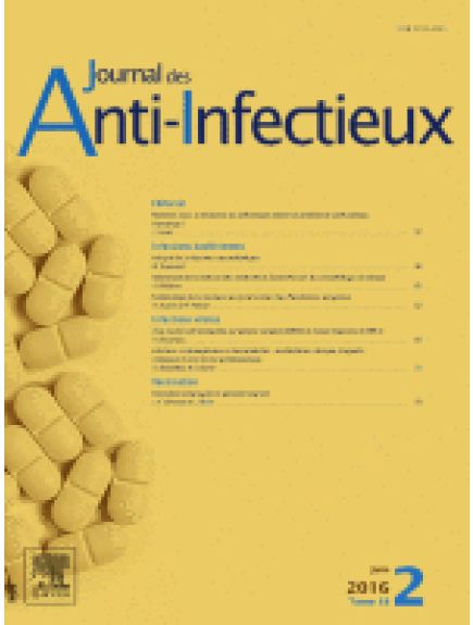 Abonnement JOURNAL DES ANTI INFECTIEUX pas cher I A2Presse